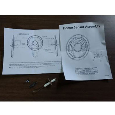 Peerless Boilers 54247 Flame Sensor Kit With Gasket And Hardware