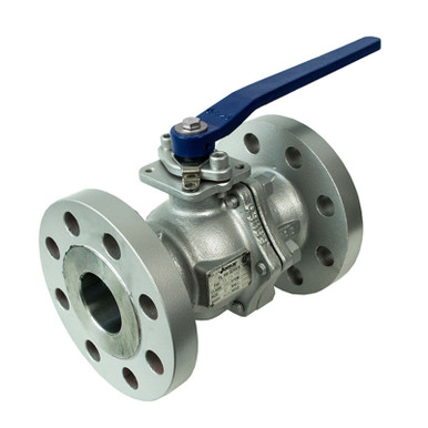 Jomar Valve 600-230 3 Inch Ball Valve, 2 Piece, Full Port, Flanged Connection, Carbon Steel ...