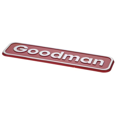 Goodman 0161R00092 Name Plate