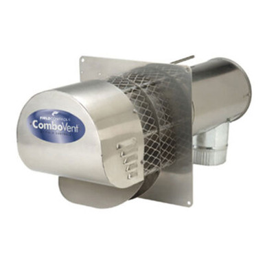 Field Controls 46521801 CV-4 4 Inch Power Venter Combovent Stainless ...