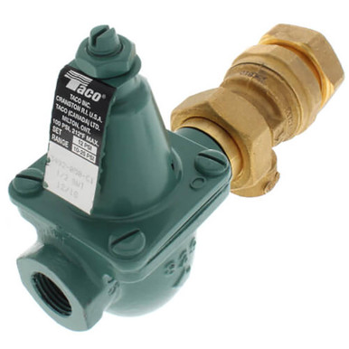 Taco 3492-050-C1 Reducing Valve, Cast Iron Feed/Brass Dual Check BFP ...