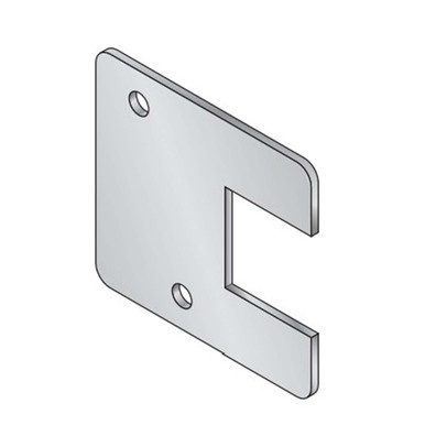 J&D Manufacturing HF605 Split Rail Mount, Weld On Bolt to Square Post ...