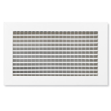 Dayus DARE5D-45-TB-30-10-W Eggcrate Register With OBD Damper, 45 Degree Sight Resistant, T-Bar ...