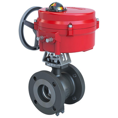Bray BVMS8-C150-1350/70-E301H 2 Way Ball Valve, Flanged, 8 Inch, 120 VAC Industrial Actuator