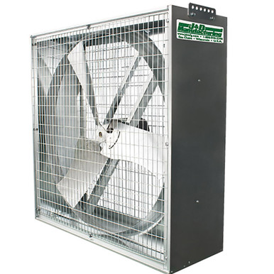 J&D Manufacturing VG36DM 36 Inch Box Fan, 9,680 CFM, Direct Drive, 115 ...
