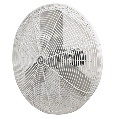 J&D Manufacturing VDF24HOW2 24 Inch Heavy-Duty Fan, White, 3,700 CFM ...