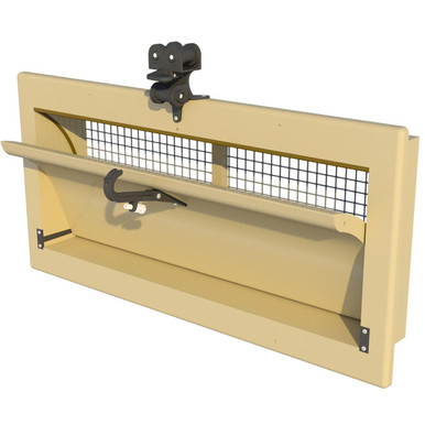 J&D Manufacturing TPI-3000-VFBG-C-Y TPI Polytechnics Wall Inlet, Uni ...