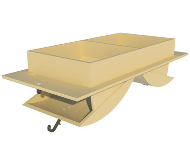 J&D Manufacturing TPI-160-P-C-Y TPI Polytechnics Ceiling Inlet, Uni ...