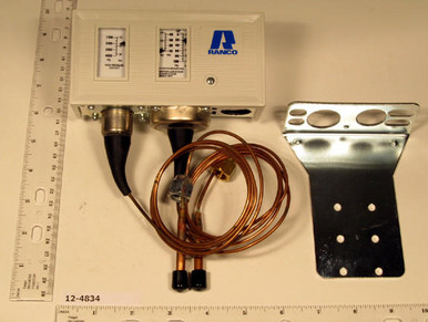 Robertshaw O12-4834 SPST Dual Function Pressure Control W/48" Cap. And ...