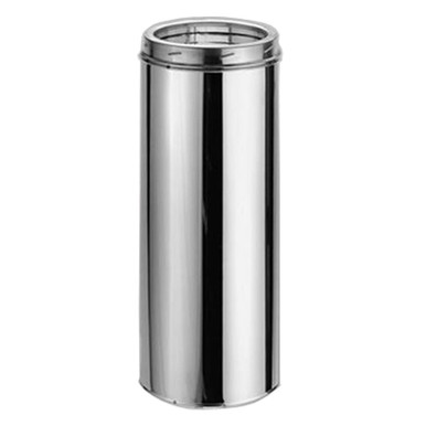 Lanair 4813 36 Inch x 8 Inch Chimney Pipe, Galvalume