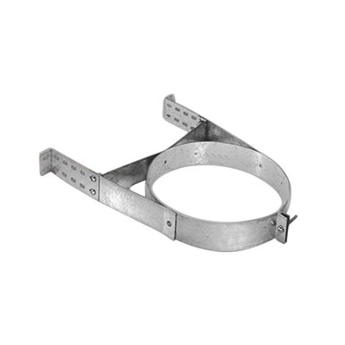 Lanair 4933 8 Inch Wall Strap, Galvalume