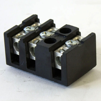 King Electric 60123 Terminal Block, 3 Pole 480V, ED-3, AET4102