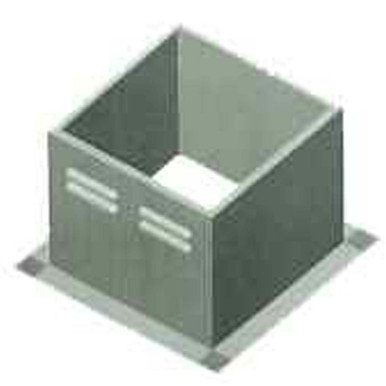 FloAire CRB23X20E Flat Curb For DU85, Vented Base