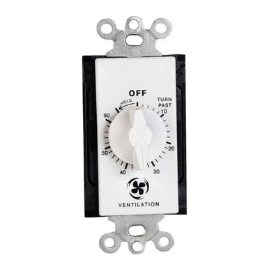 Continental Fan CT100V Spring Wound Timer, 0 - 1 Hour