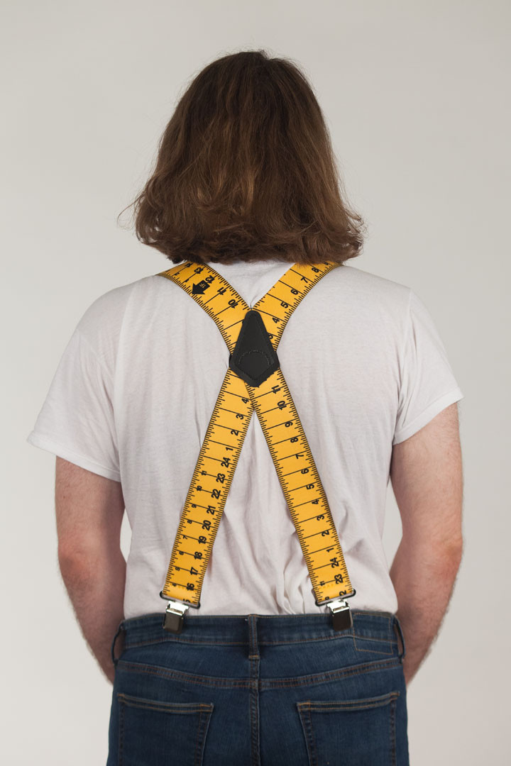 Tape Measure Suspenders - SuspenderStore