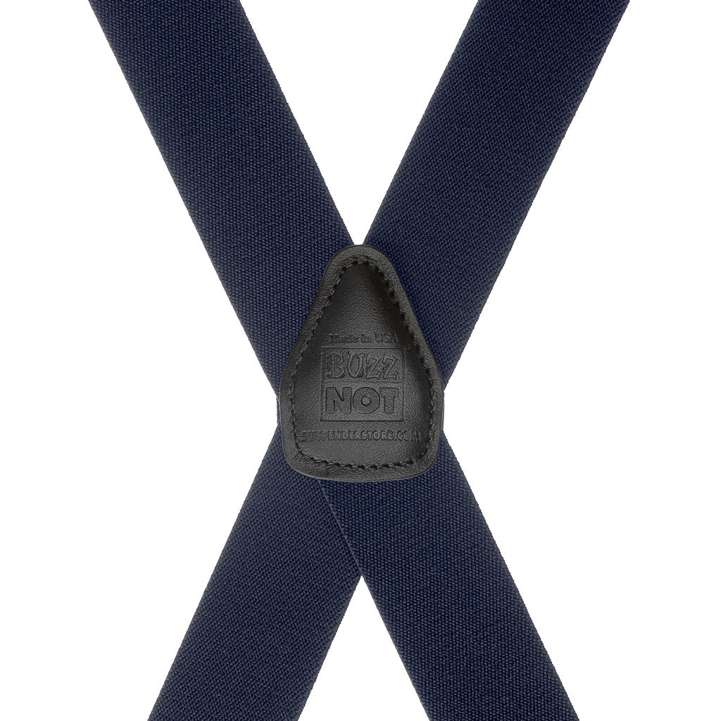 NAVY BLUE Airport Friendly Travel Suspenders | SuspenderStore