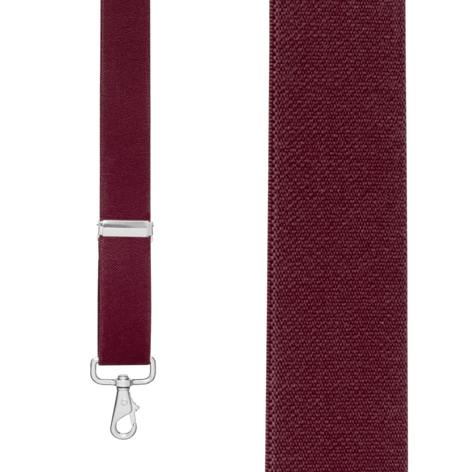 Burgundy Suspenders & Accessories: Maroon, Wine Colored|SuspenderStore