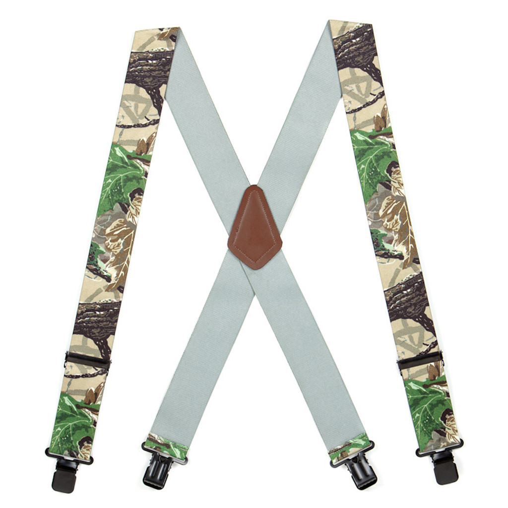 Camouflage Suspenders, Outdoor Suspenders - REAL TREE X-TRA BROWN ...
