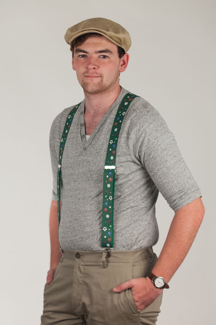 Sports Ball Suspenders for Adults | SuspenderStore