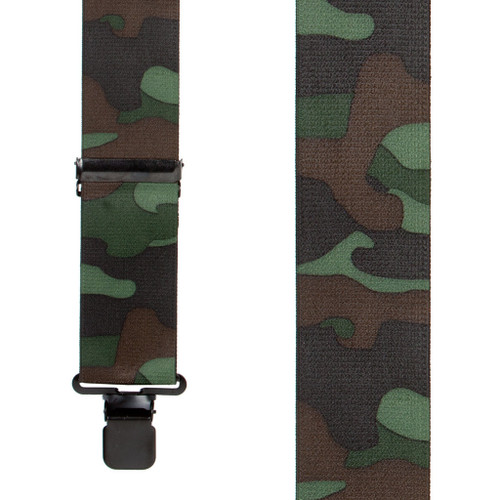 Camouflage Suspenders, Outdoor Suspenders - WOODLAND | SuspenderStore