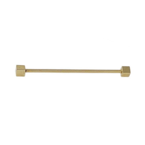 Metal Based Square Collar Bar - Gold - Suspender Store