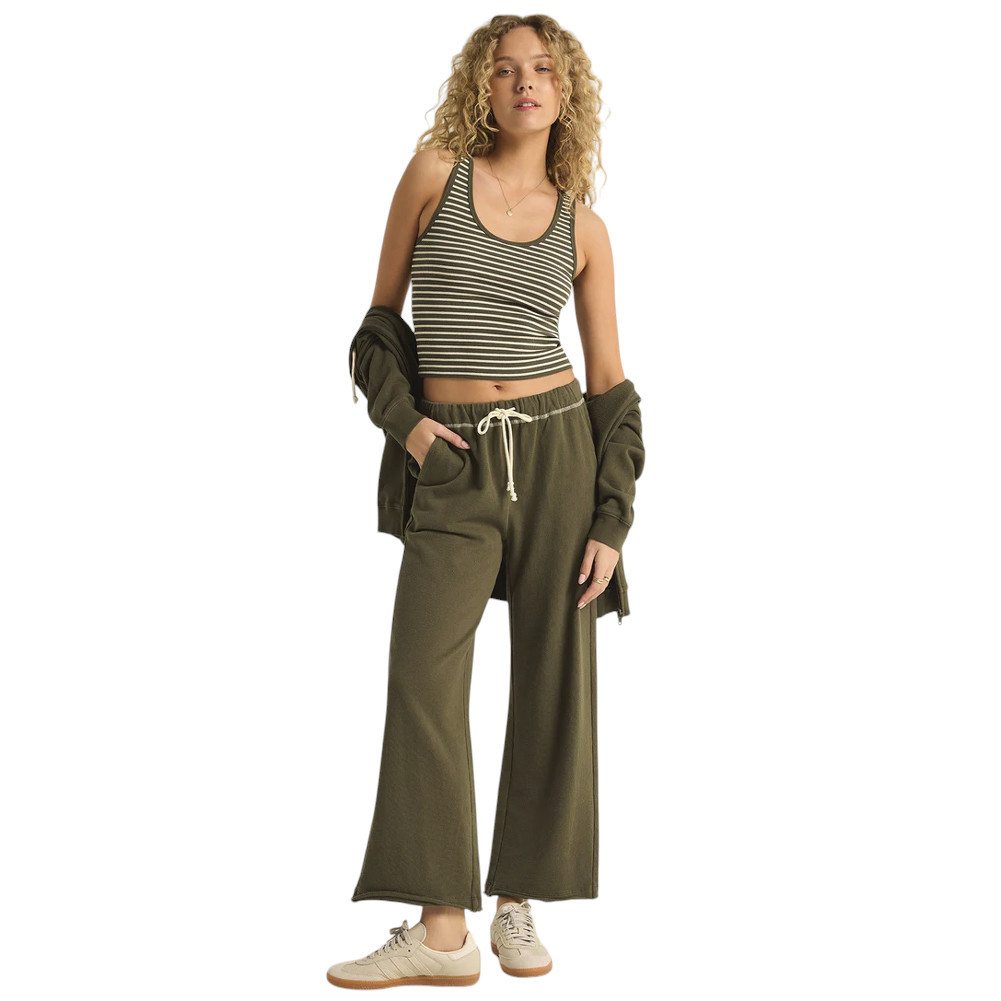 Z SUPPLY HINTINGTON FRENCH TERRY PANT | PURPLE LEOPARD BOUTIQUE