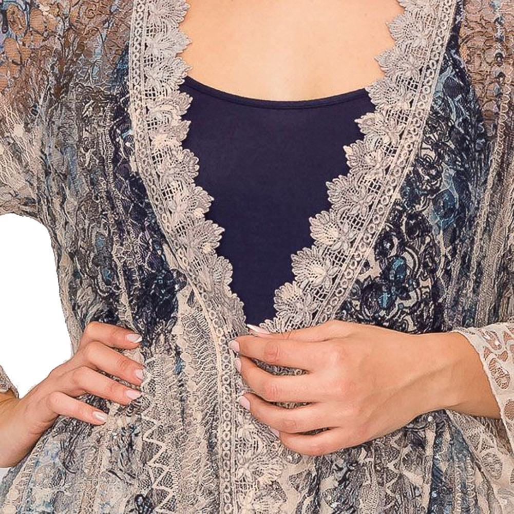 BOHEMIAN LACE CARDIGAN DUSTER | PURPLE LEOPARD BOUTIQUE