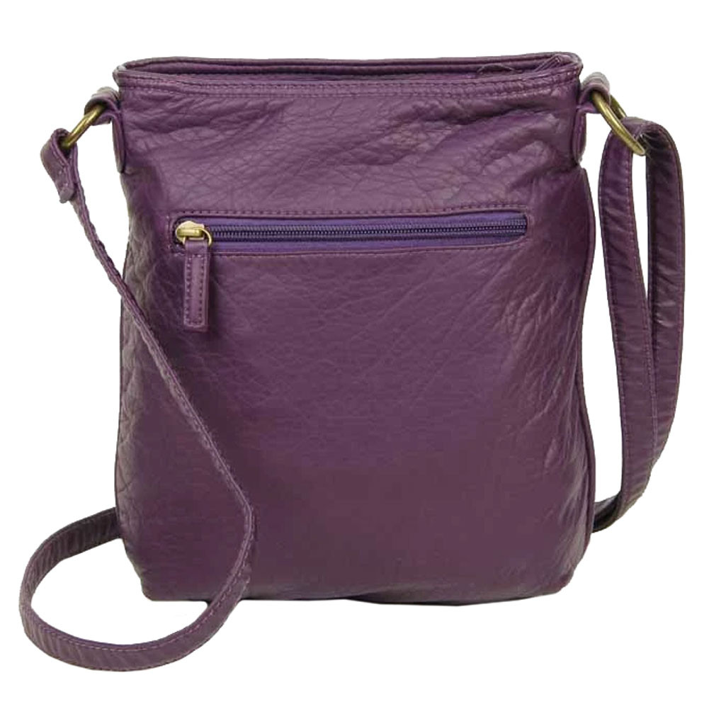 PURPLE CROSSBODY POUCH TRAVEL BAG | PURPLE LEOPARD BOUTIQUE