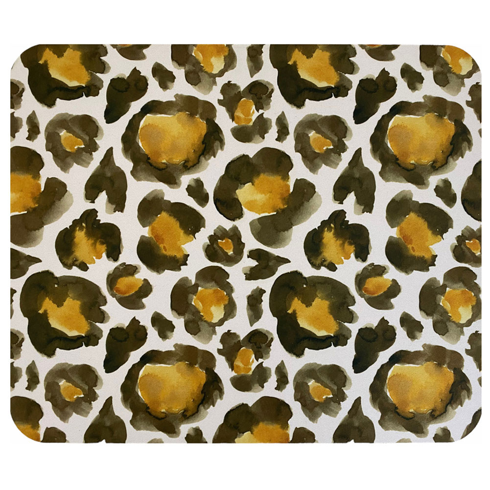 LEOPARD PRINT AND GLITTER MOUSEPAD | PURPLE LEOPARD BOUTIQUE