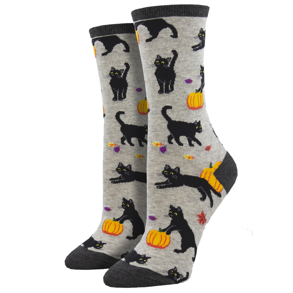 I LOVE HALLOWEEN WOMEN'S SOCKS | PURPLE LEOPARD BOUTIQUE