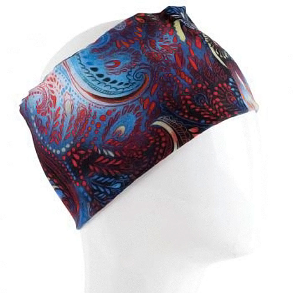 COLORFUL SWIRL FLORAL INFINITY HEADBAND BANDANA | PURPLE LEOPARD BOUTIQUE