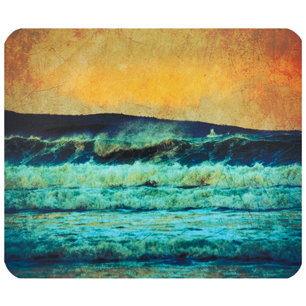 GRUNGE SURF SCENE MOUSE PAD MAT | PURPLE LEOPARD BOUTIQUE