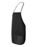 BLACK APRON WITH WHITE DAY OF THE DEAD SKULL | PURPLE LEOPARD BOUTIQUE