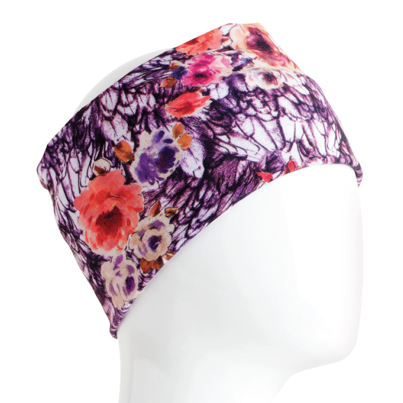 COLORFUL SWIRL INFINITY HEADBAND BANDANA | PURPLE LEOPARD BOUTIQUE