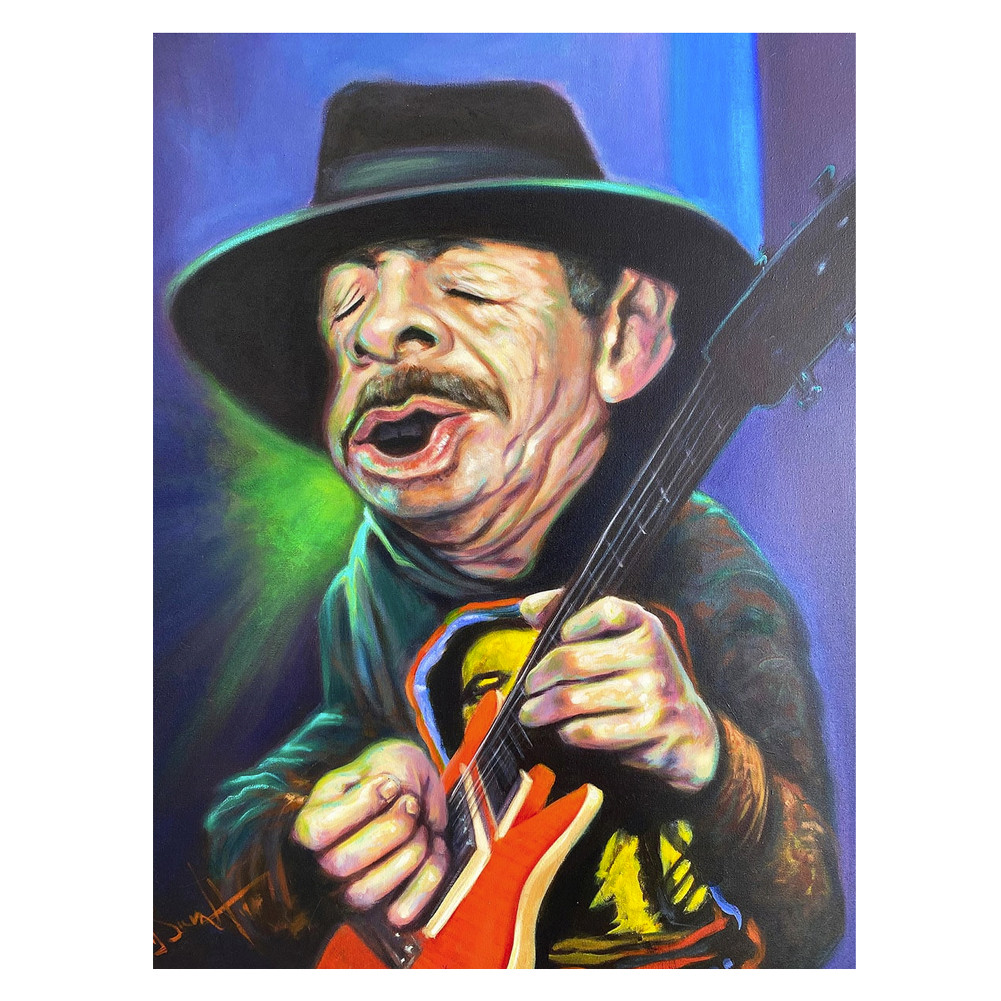 ROCK STAR BY DAVID SILVAH WALL ART | PURPLE LEOPARD BOUTIQUE