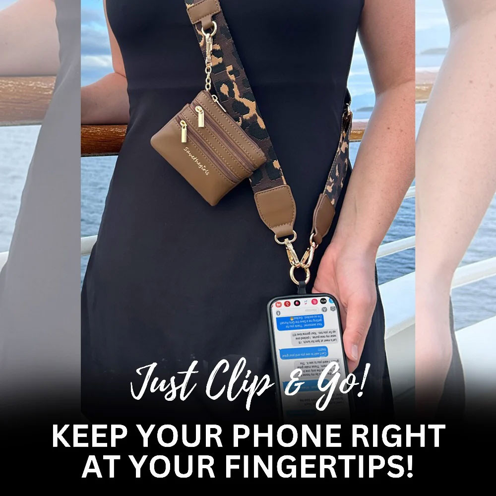 SAVE THE GIRLS TOUCH SCREEN PURSES | PURPLE LEOPARD BOUTIQUE