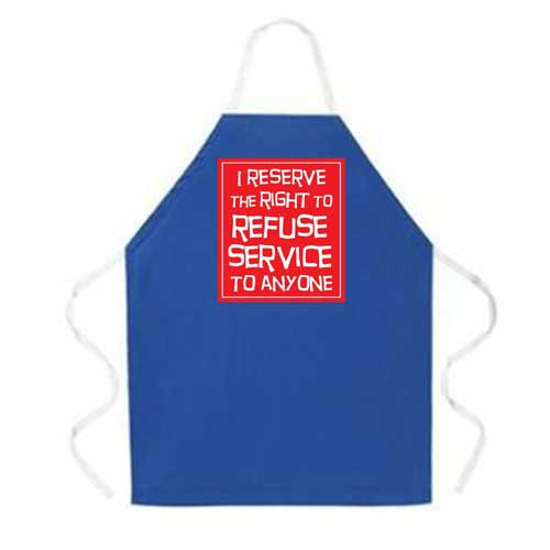 Attitude Aprons Garlicaholic Blue One Size - Purple Leopard Boutique