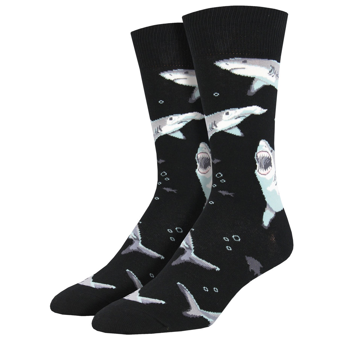 SHARKS BAMBOO MEN'S SOCKS | PURPLE LEOPARD BOUTIQUE