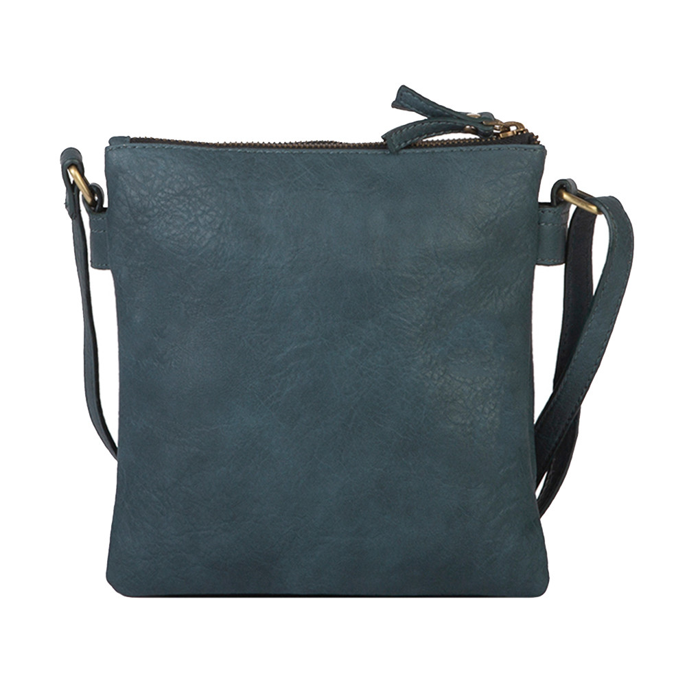 MONA B TEAL CROSSBODY PURSE | PURPLE LEOPARD BOUTIQUE