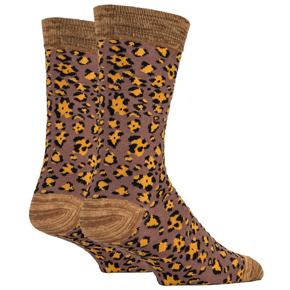 LEOPARD ANIMAL PRINT MEN'S NECK TIE | PURPLE LEOPARD BOUTIQUE