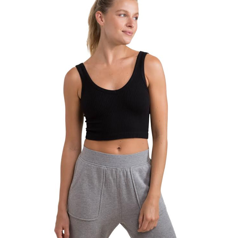 ELEPHANT PRINT RIBBED TANK TOP | PURPLE LEOPARD BOUTIQUE