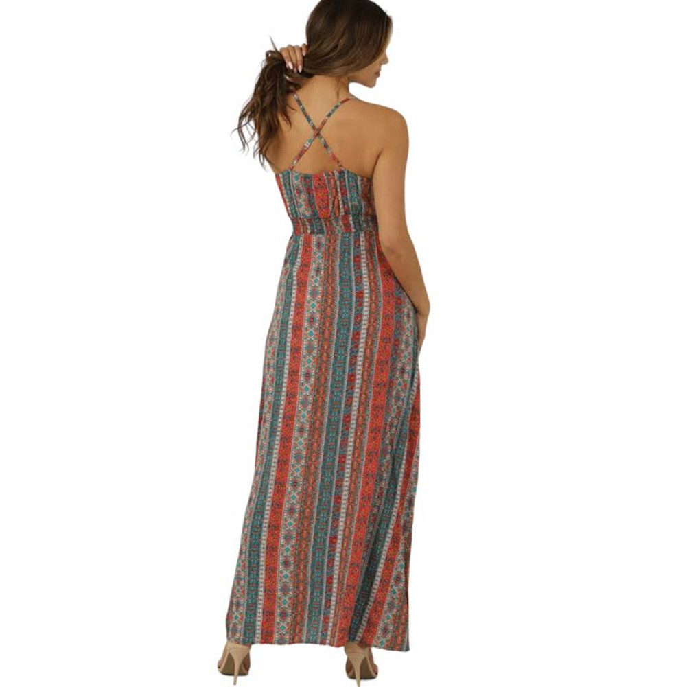 ANGIE fLORAL MAXI DRESS | PURPLE LEOPARD BOUTIQUE