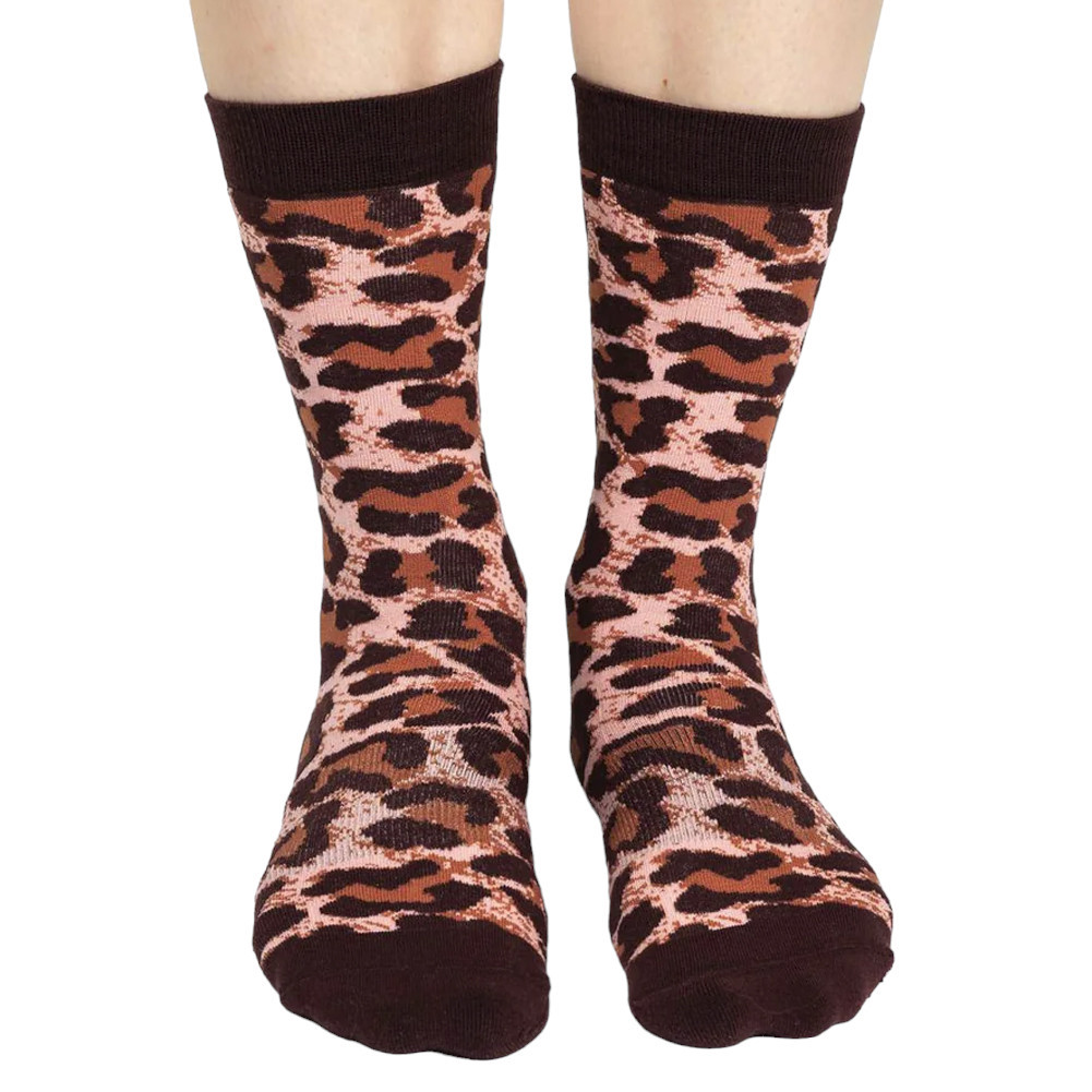 ZEBRA ANIMAL PRINT WOMEN'S SOCKS | PURPLE LEOPARD BOUTIQUE
