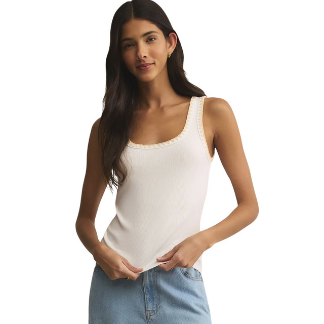 Z SUPPLY CASA RIB KNIT TANK TOP | PURPLE LEOPARD BOUTIQUE