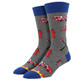 Men's Crew Socks Fighter Jet Airplanes - Purple Leopard Boutique