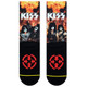 ROCK BAND KISS LOGO MERGE4 SOCKS | PURPLE LEOPARD BOUTIQUE