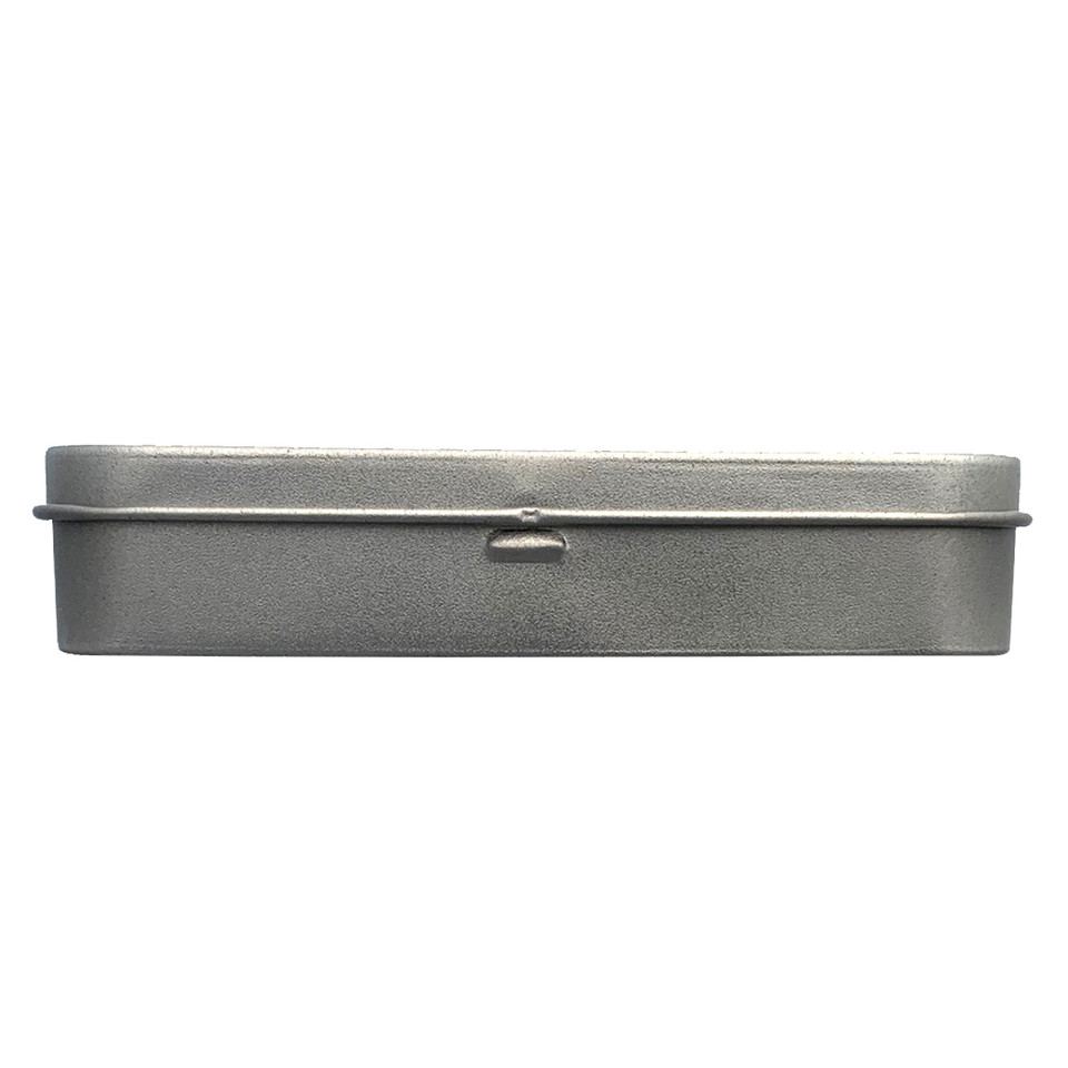 Black and White Sugar Skull Rectangle Metal Storage Tin Stash Box ...
