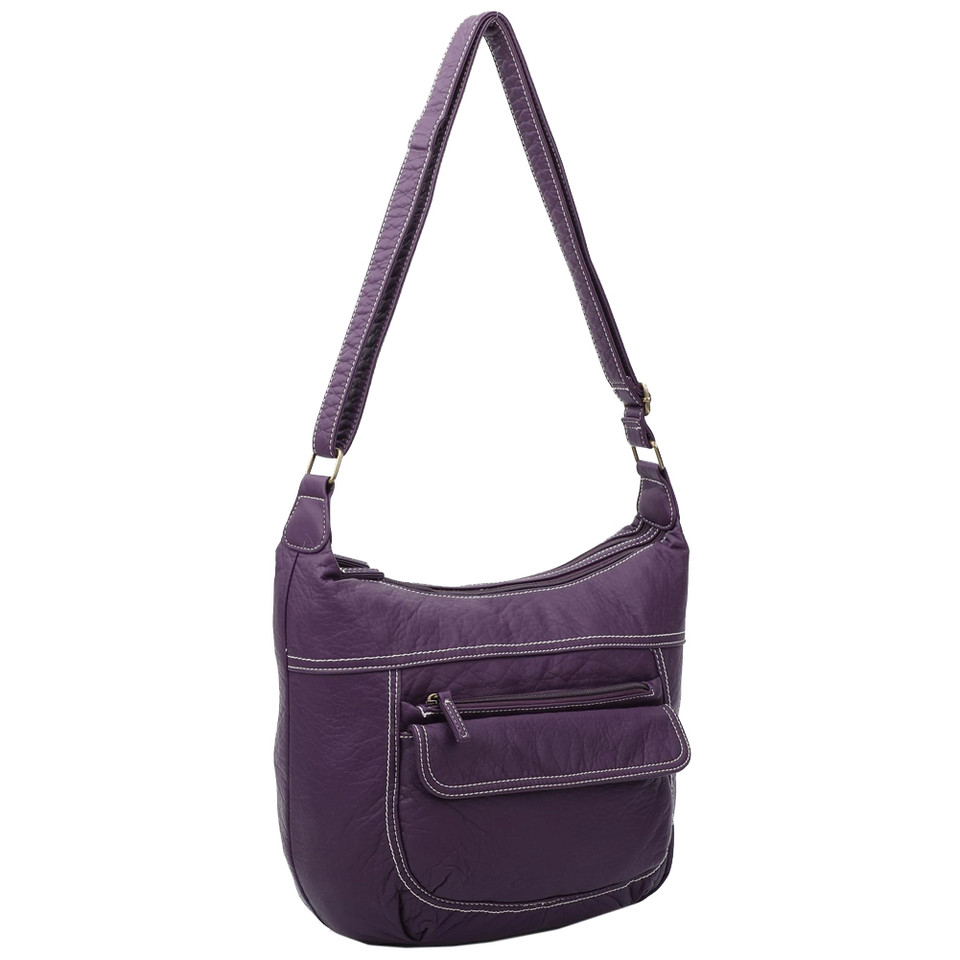 PURPLE CROSSBODY BAG PURSE | PURPLE LEOPARD BOUTIQUE