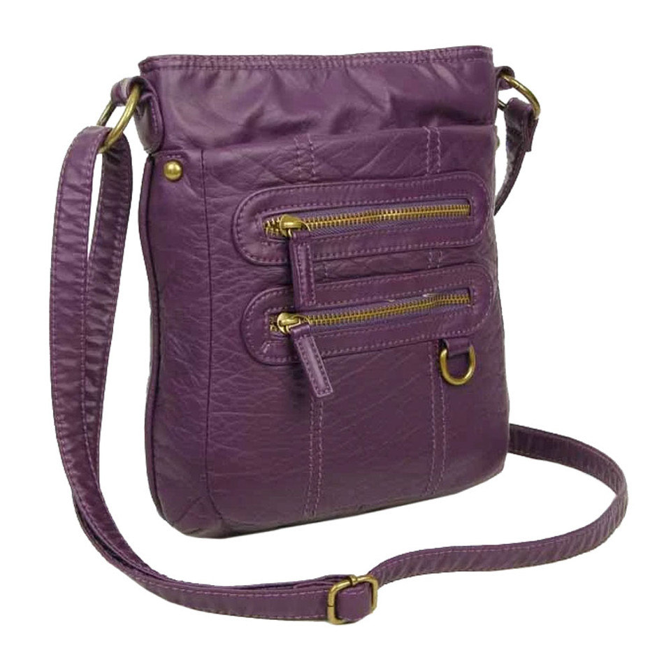 PURPLE CROSSBODY POUCH TRAVEL BAG | PURPLE LEOPARD BOUTIQUE