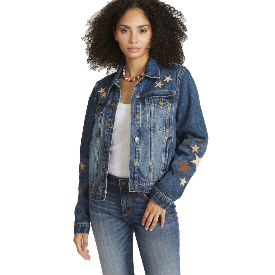 DRIFTWOOD EVENING STAR JEAN JACKET | PURPLE LEOPARD BOUTIQUE